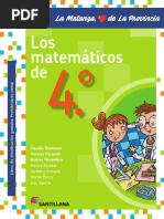 LOS MATEMATICOS 7mo - SANTILLANA | PDF | Número racional | Decimal