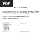 Voyage Memo | PDF