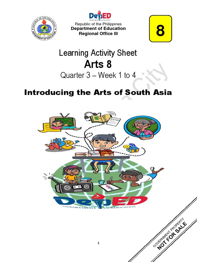 3RD Quarter Grade 8 Arts Learning Activity Sheets Week 1 4 Final | PDF ...