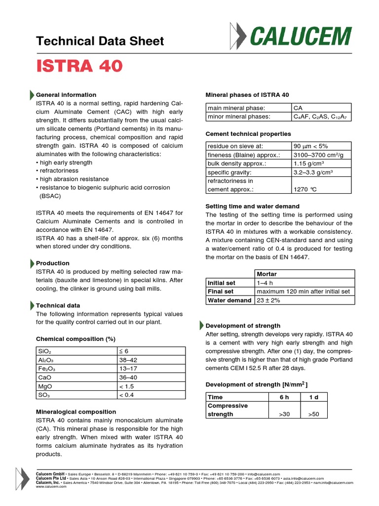 TD Istra-40 en | PDF | Cement | Concrete
