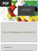 TAHAPAN PENYUSUNAN RENSTRA Berdasarkan Inmendagri No 2 Tahun 2025 | PDF