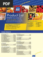 Bakery Product List EDITED | PDF | Doughnut | Breads