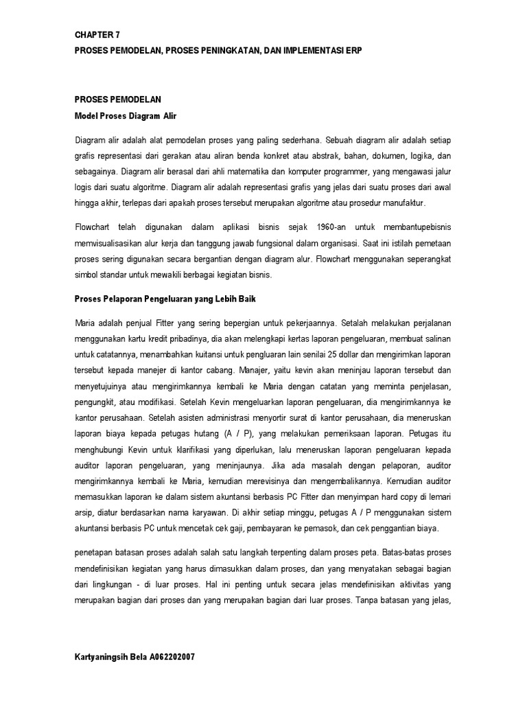 RMK ch7 Kartyaningsih Bela A062202007 | PDF
