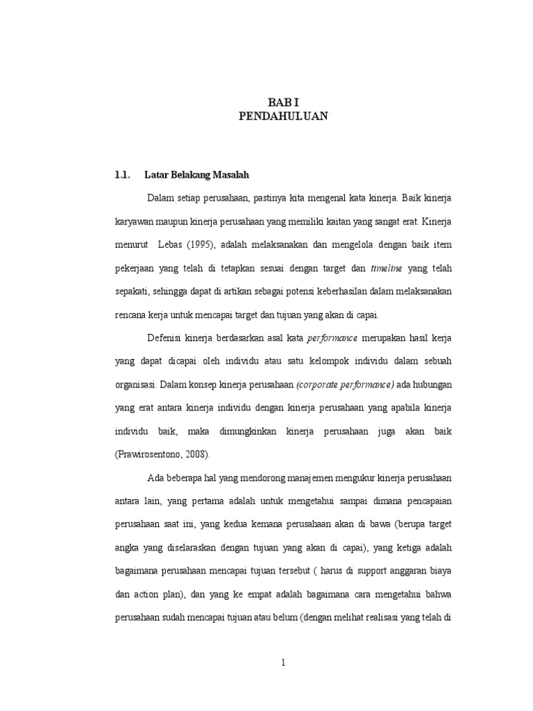 Kinerja Keypoint dalam KPI PLN APD JTY | PDF