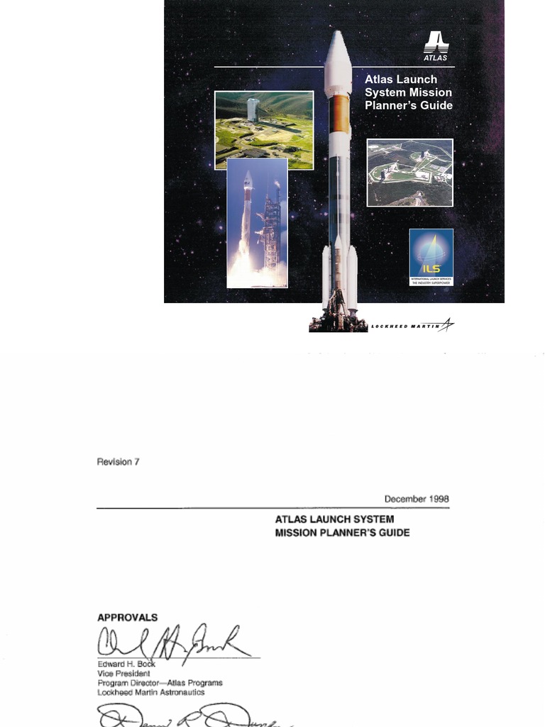Atlas Launch System Mission Planners Guide | PDF | Centaur (Rocket ...