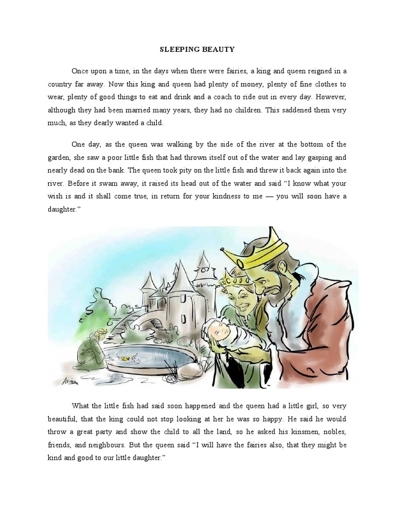 SLEEPING BEAUTY - Narrative Text | PDF