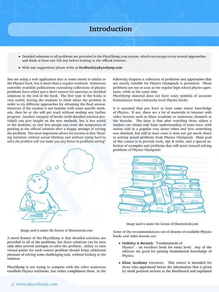 Introduction | PDF | Textbook | Physics