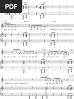 I'm Not Afraid of Anything Sheet Music | PDF