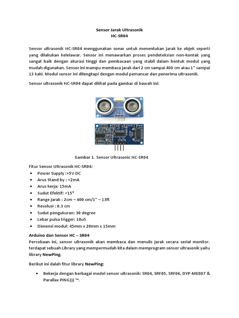 Project 3 Sensor Dan Transduser | PDF
