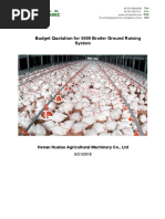 Broiler House Design for 50,000 Birds | PDF | Poultry Farming | Broiler