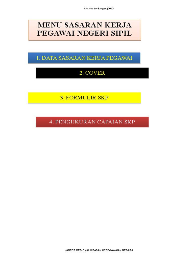 Format SKP (DP3 Baru) Hara | PDF