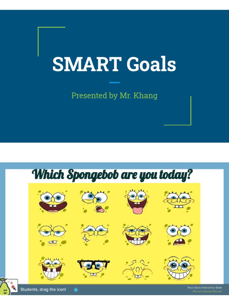 Smart Goals | PDF | Goal | Behavior Modification