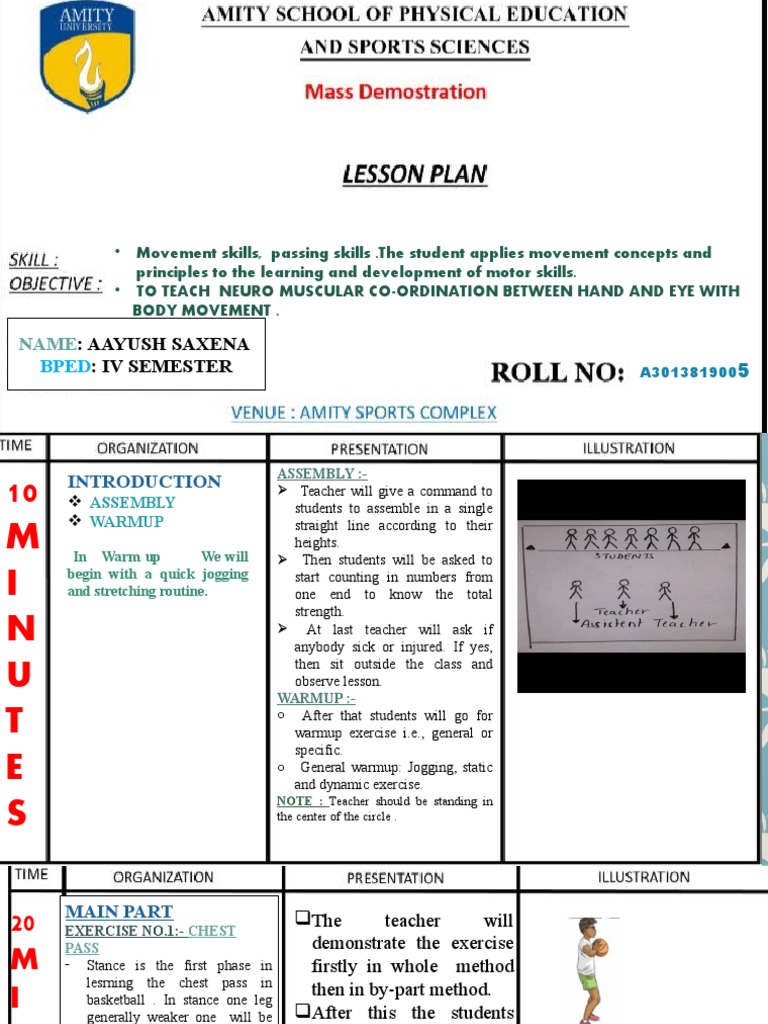Lesson Plan Basketball | PDF | Human Nature | Teachers
