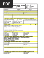 SHELL Retail Permit To Work System - 5 1 - Forms | PDF | Personal ...
