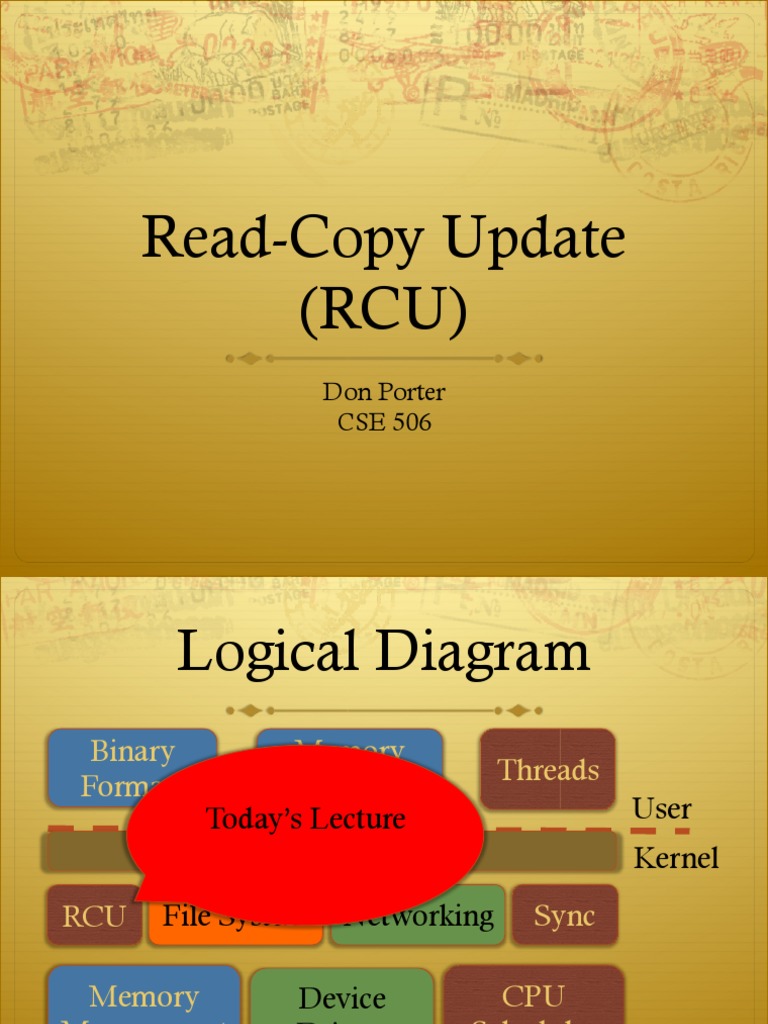 Read-Copy Update (RCU) in the Linux Kernel: A Scalable Alternative to Read-Write Locks | PDF ...
