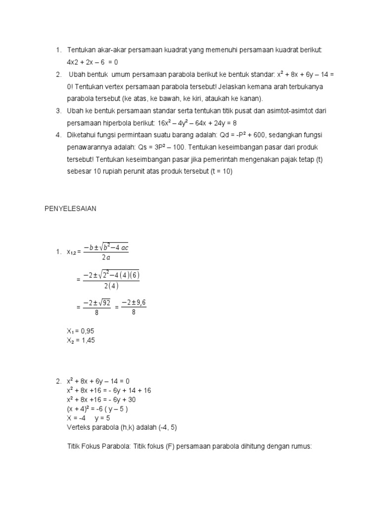 Diskusi 5 Matematika | PDF
