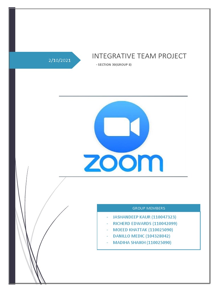 Zoom's Strategic Analysis | PDF | Web Conferencing | Competitive Advantage