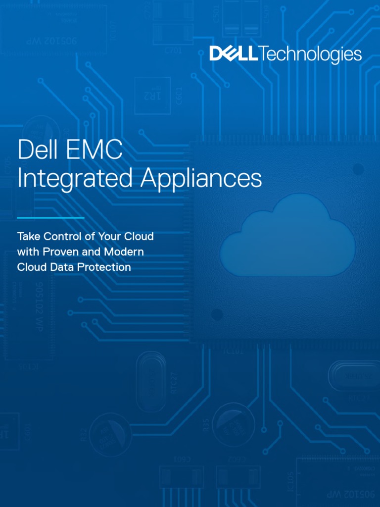 Dell Emc Integrated Appliance Brochure | PDF | Cloud Computing | Backup