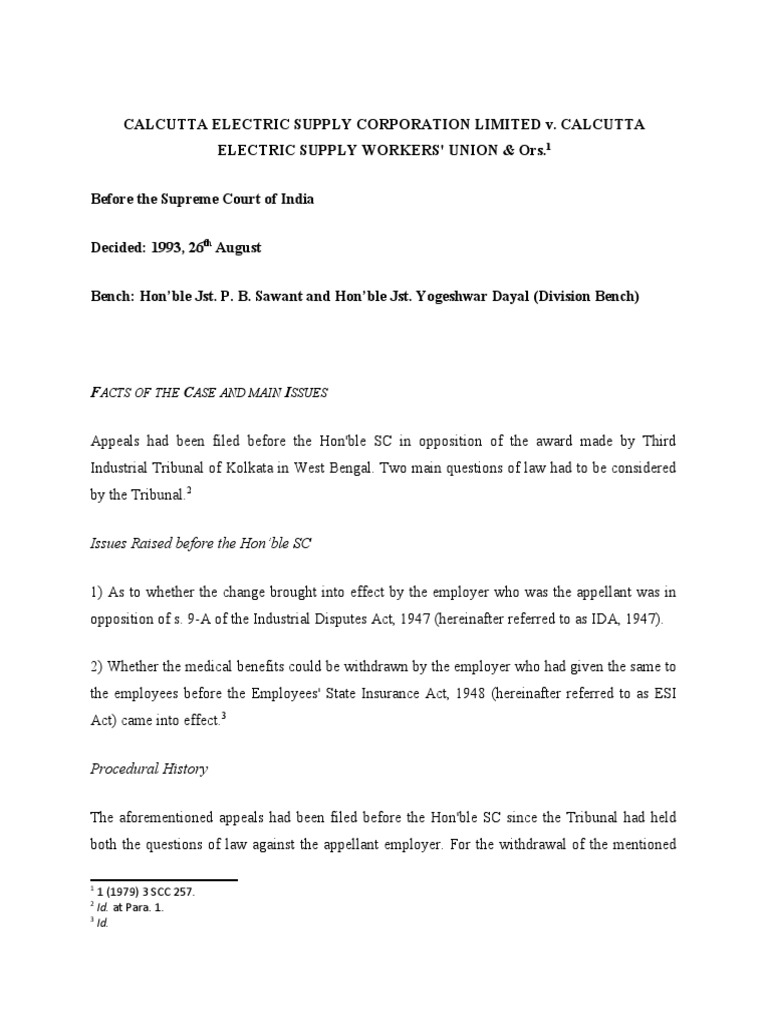 Case Comment Labour | PDF | Employment | Public Law