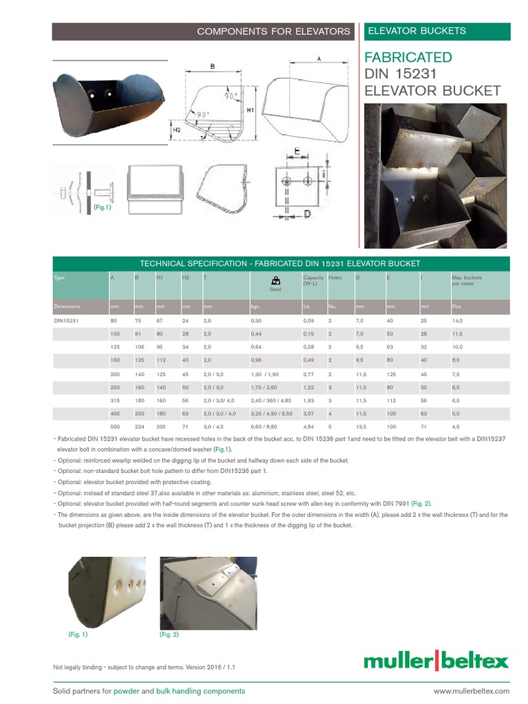 E Fabricated DIN 15231 DIN 15232 DIN 15233 DIN 15234 and DIN 15235 ...
