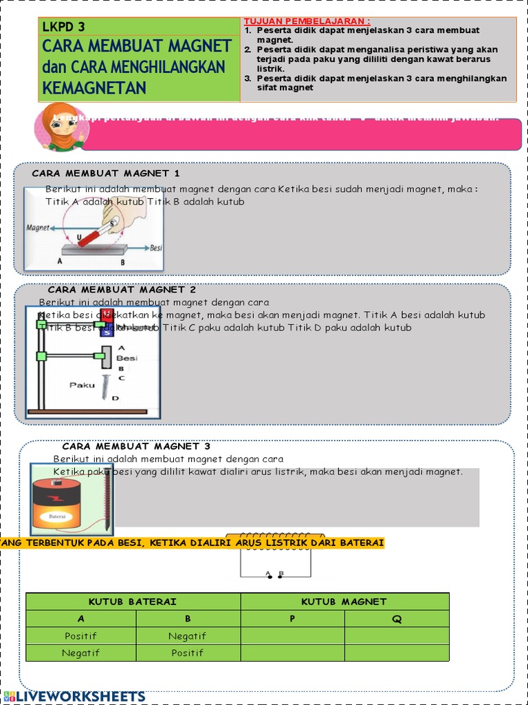 LKPD Membuat Magnet Print Besok | PDF
