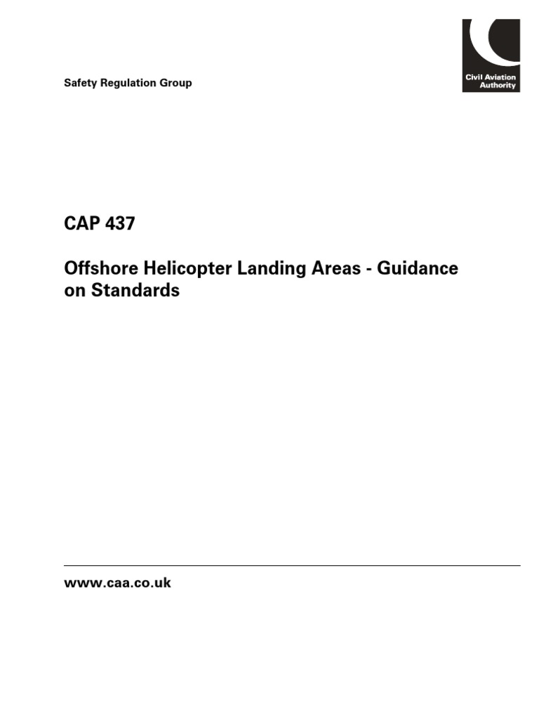 UK CAA Cap 437 | PDF | Aviation | Nature