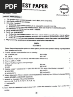 Python Sample Paper | PDF | Method (Computer Programming) | Bracket