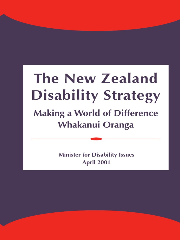 NZ Disability Strategy | PDF | Disability | Māori People