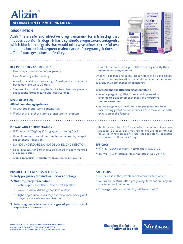 Description: Information For Veterinarians | PDF | Progesterone ...