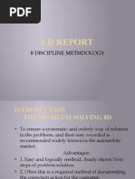 Sample 8D Report | PDF | Wear | Industries