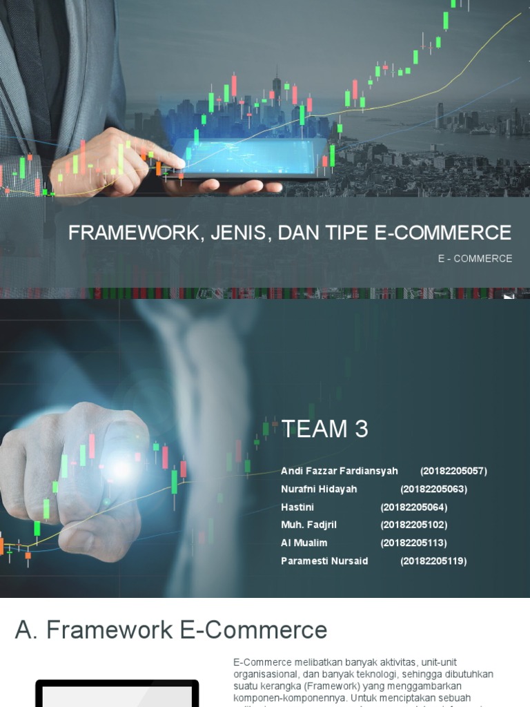 Ti.66 - Tim 3 - Framework, Jenis, Dan Tipe E-Commerce | PDF