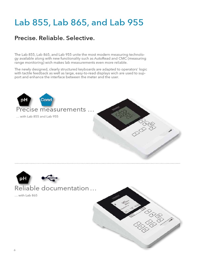 Lab 855, Lab 865, and Lab 955: Precise. Reliable. Selective | Download ...