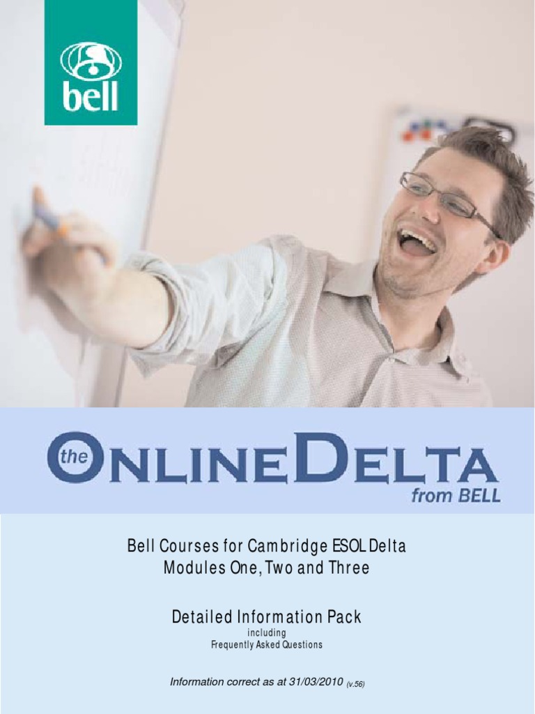 Bell Online Modular Delta Information | PDF | English As A Second Or ...