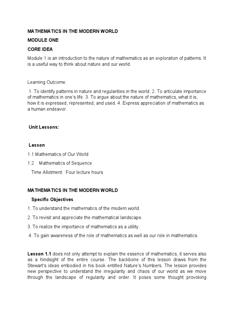 Discover the Mathematical Landscape | PDF | Teaching Mathematics | Theorem