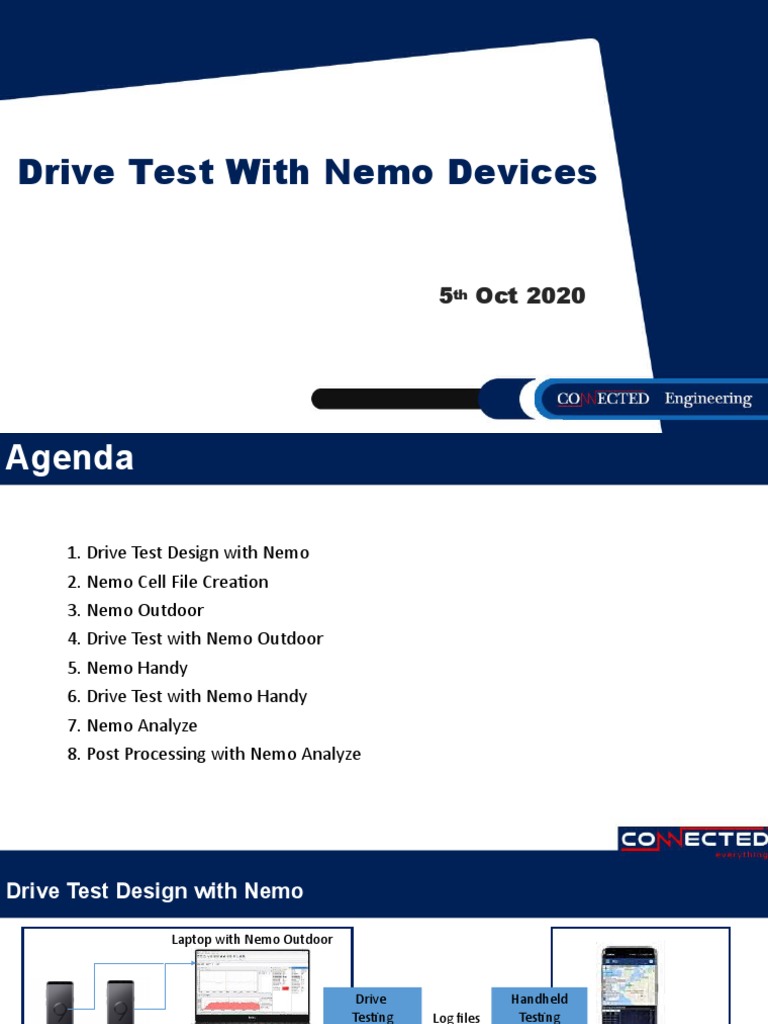 Drive Test With Nemo Device | PDF | Cellular Network | Comma Separated ...