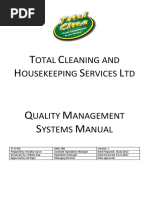 Cleaning Standard Operating Procedures | PDF | Personal Protective ...