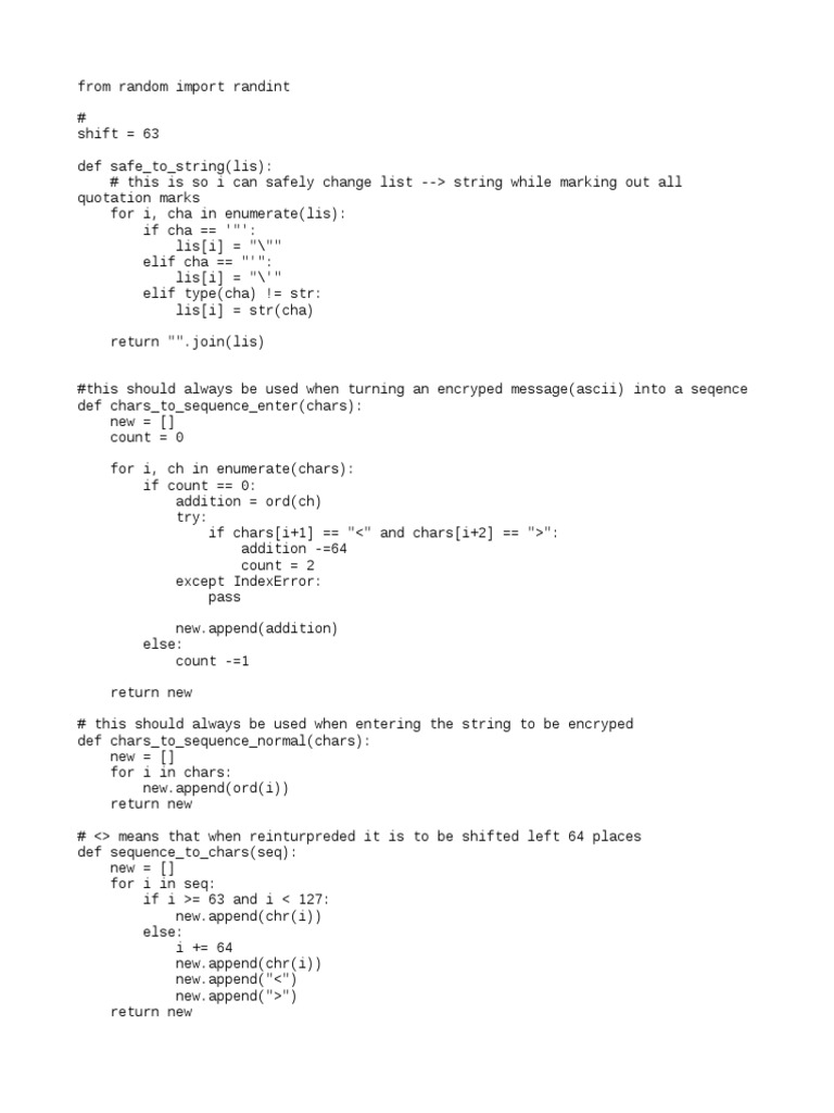 Vernham Cypher in Python | PDF | Cyberwarfare | Security