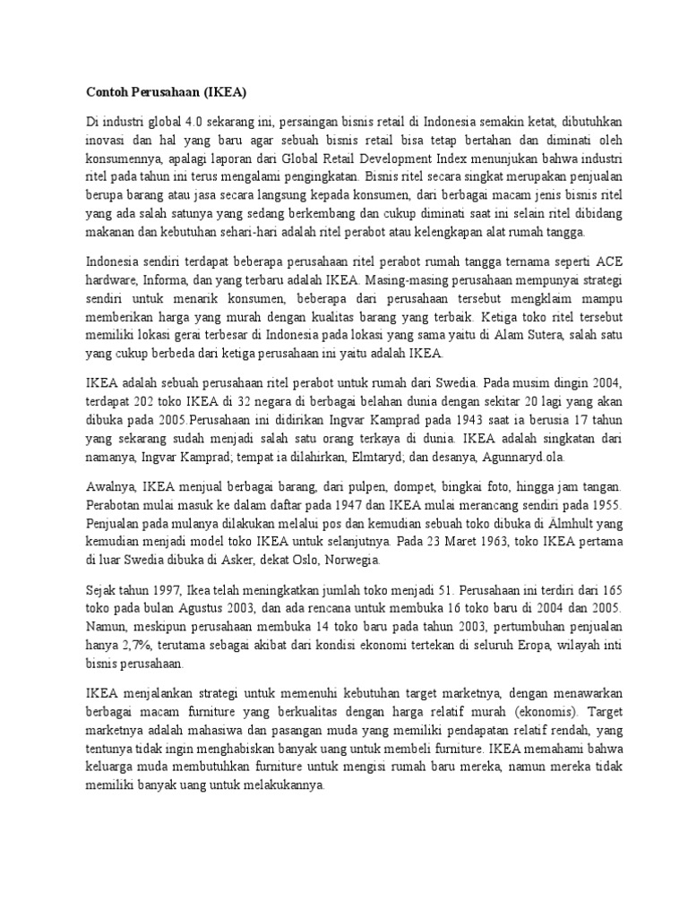 Perusahaan Ikea | PDF | Seni