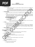 Consultative Speech Style | PDF | Speech | Communication