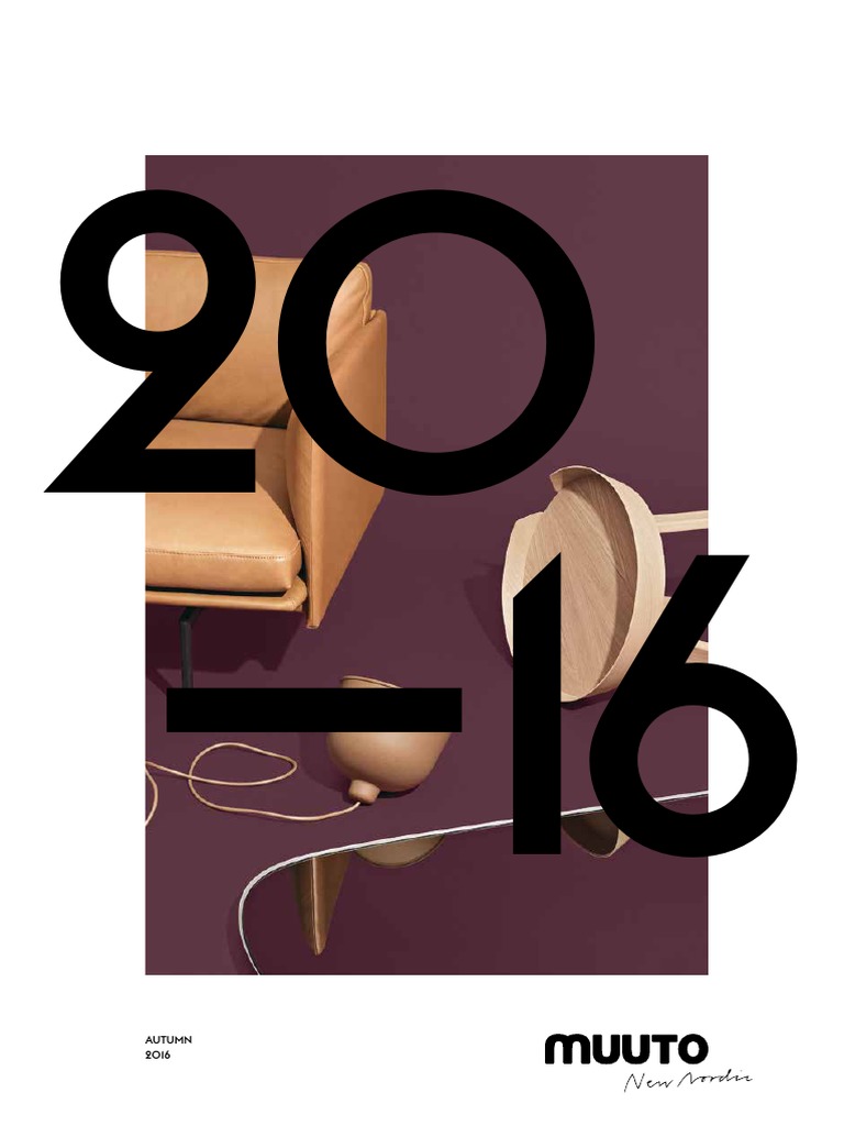 Muuto Catalogue - Fall 2016 | PDF | Materials | Nature