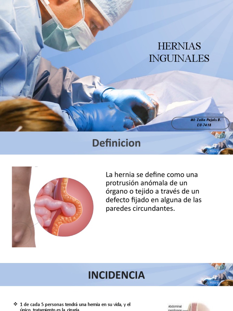 Hernia Inguinal | PDF | Abdomen | Anatomía