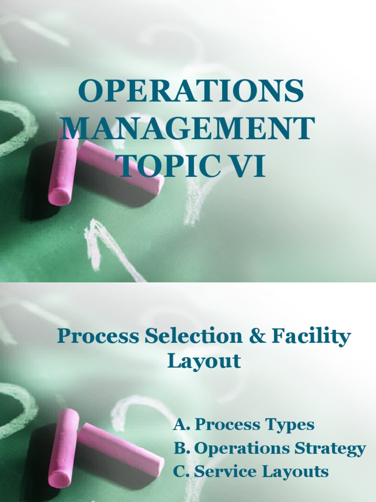 Opman Topic 6 | PDF | Automation | Industries