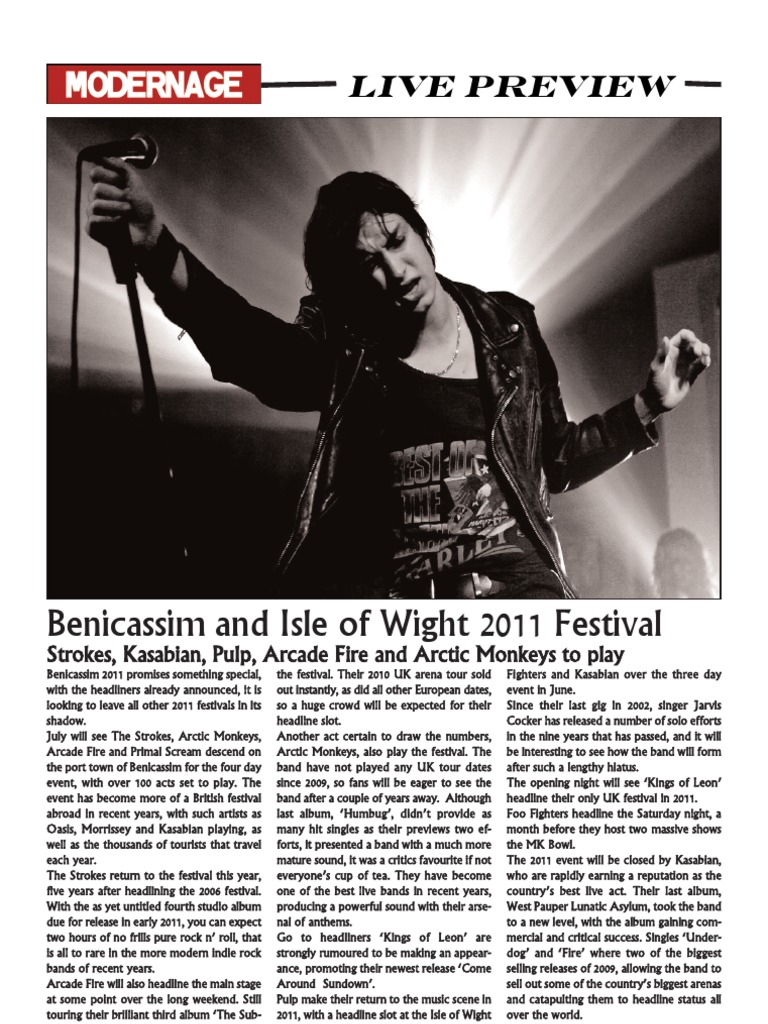 Gig Previews Layout 1 | PDF | British Music | Rock Music