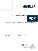 ARTEX ELT C406-N, C406-N HM Description, Operation, Installation and ...