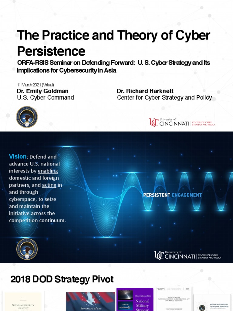 The Practice and Theory of Cyber Persistence | PDF