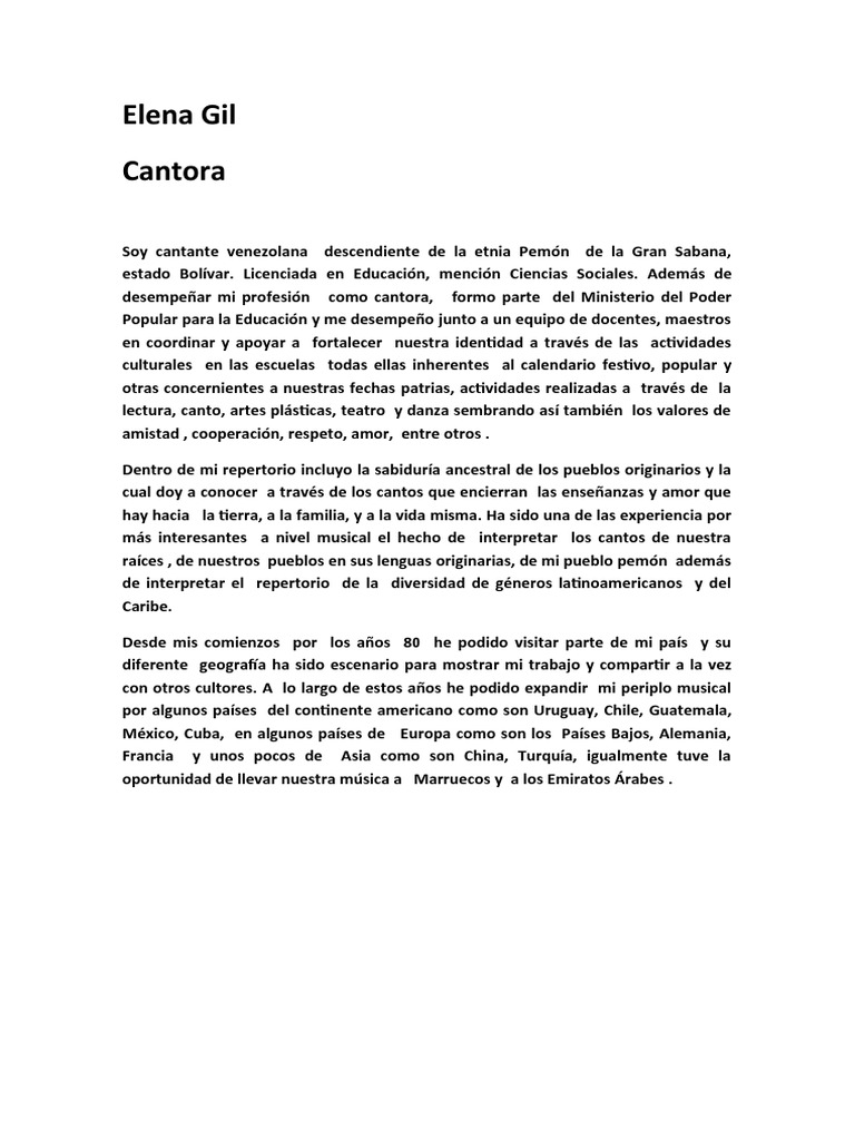 Elena Gil - Docx 21 de Febrero 2021 | PDF