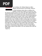 Mun Debate Script | PDF | Public Sphere | Government