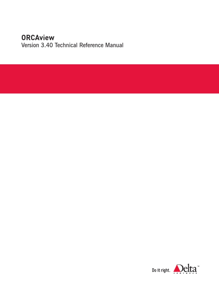 Orcaview: Version 3.40 Technical Reference Manual | PDF | Microsoft ...