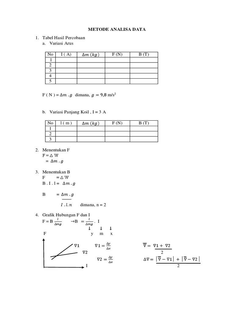 Metode Analisa Data | PDF