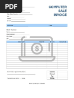 Business Receipt Template | PDF